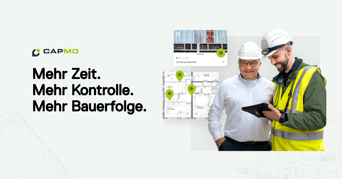 Capmo Baumanagement Software | intuitiv, ganzheitlich, partnerschaftlich